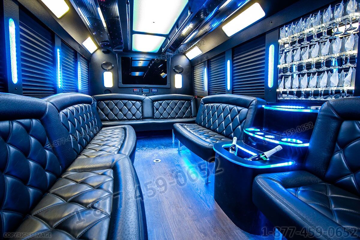 Best Party Bus and Limo Bus Rental Fleet | Titanium Party Bus