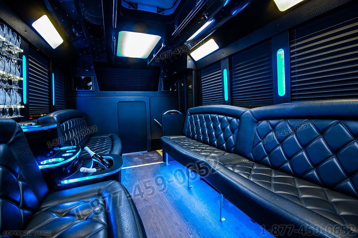 Best Party Bus and Limo Bus Rental Fleet | Titanium Party Bus