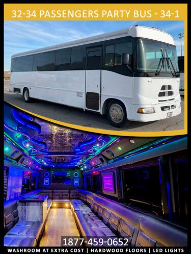 Best Party Bus and Limo Bus Rental Fleet | Titanium Party Bus