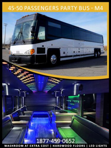 Best Party Bus and Limo Bus Rental Fleet | Titanium Party Bus