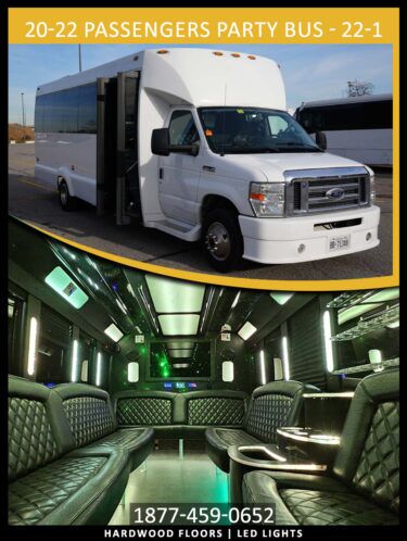 Best Party Bus and Limo Bus Rental Fleet | Titanium Party Bus