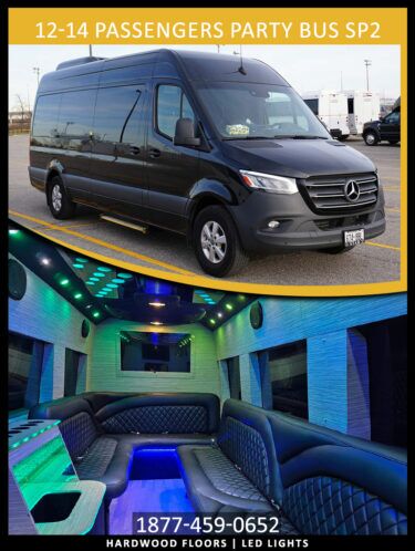 Best Party Bus and Limo Bus Rental Fleet | Titanium Party Bus