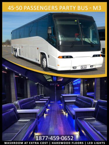 Best Party Bus and Limo Bus Rental Fleet | Titanium Party Bus