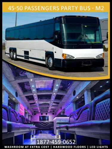 Best Party Bus and Limo Bus Rental Fleet | Titanium Party Bus